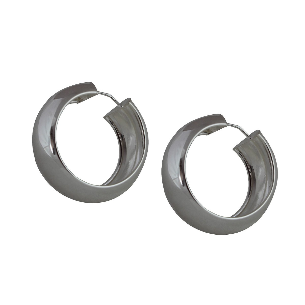 Argolas de Prata Largas - Compre Argolas de Prata Largas em Prata.pt