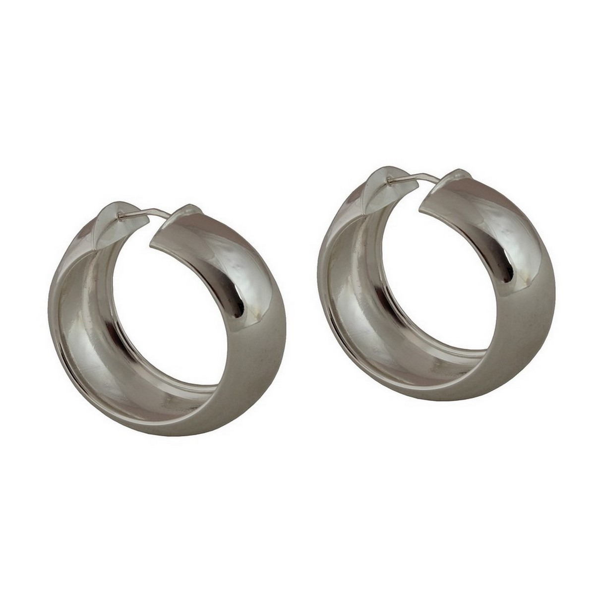 Argolas de Prata Largas - Compre Argolas de Prata Largas em Prata.pt