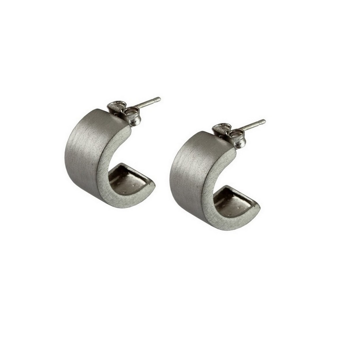 Argolas de prata acetinadas - Comprar argolas de prata acetinadas em ...